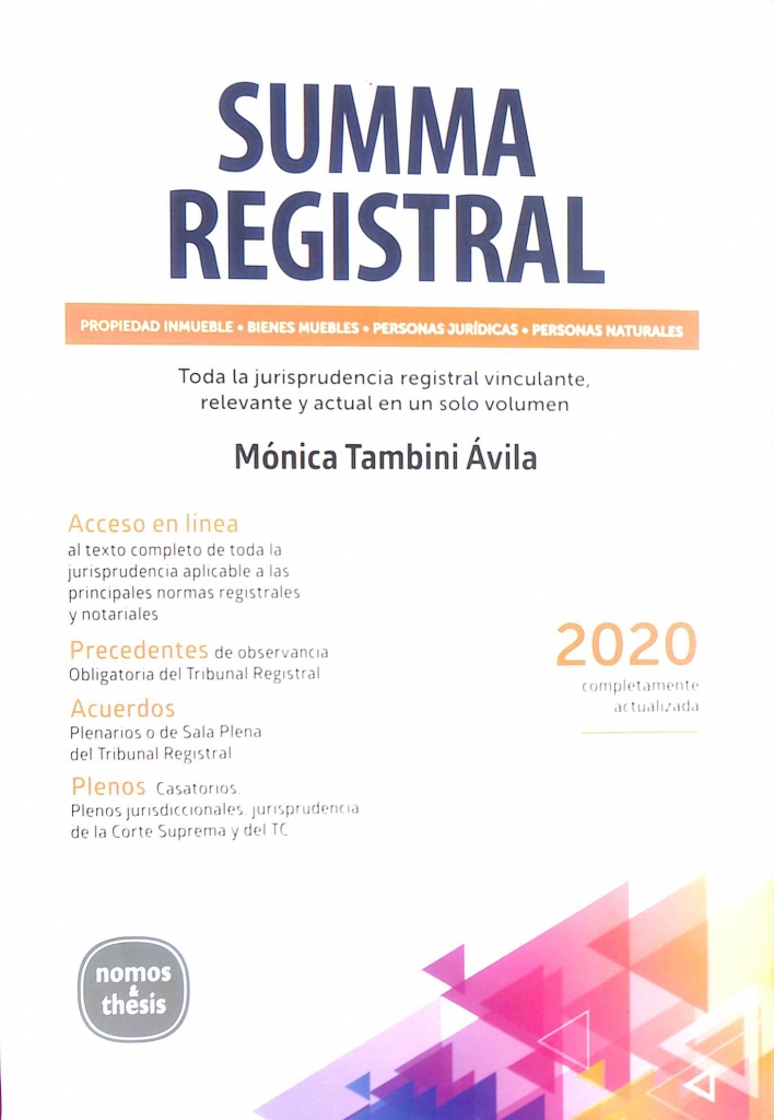 Summa registral - Biblioteca FLCH